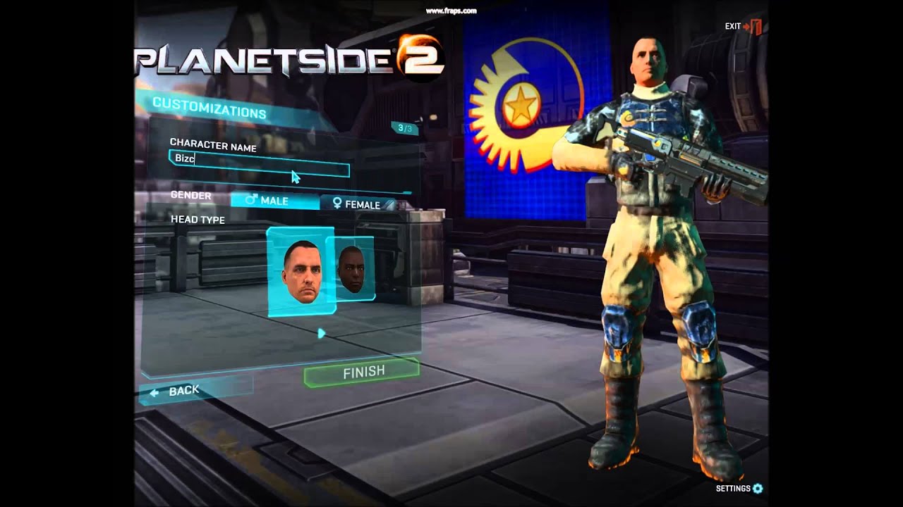 Planetside 2 -- Intro to the game & character creation - YouTube