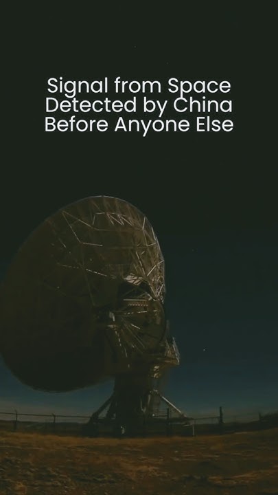 Signal from Space Detected by China First? 🚀👽 #shorts - YouTube