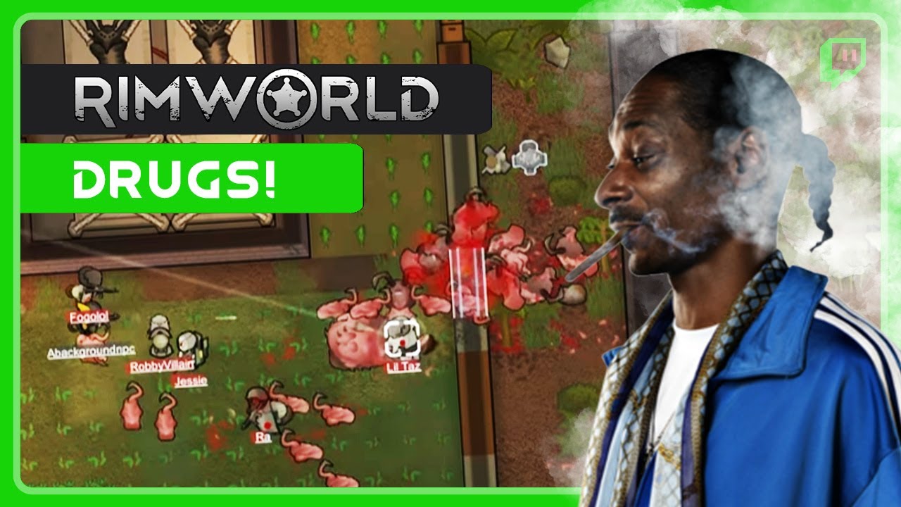 Rimworld Anomaly Huge Flesh Beast Attack Playthrough! - Part 16 - YouTube