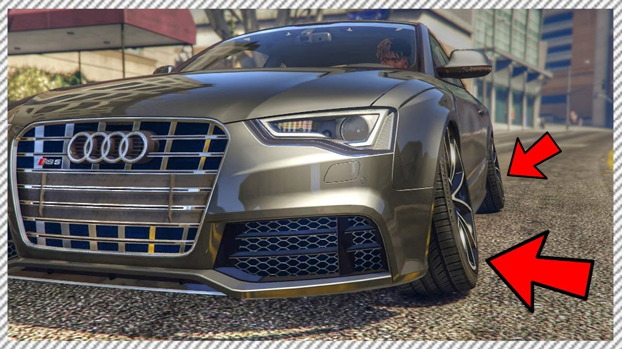 GTA 5 REAL LIFE MOD #29 - Stanced Audi RS5 - YouTube
