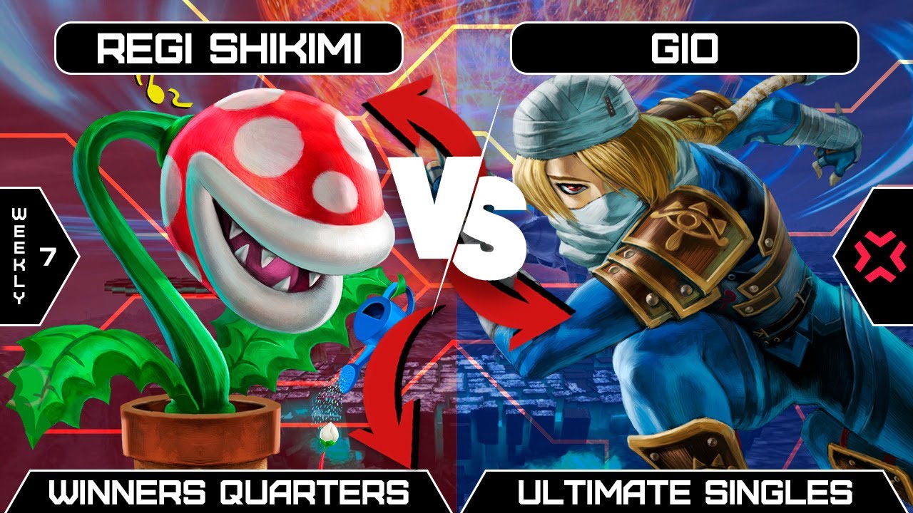 EBA Weekly 7 - Regi Shikimi (Piranha Plant) vs. Gio (Sheik) - Winners ...