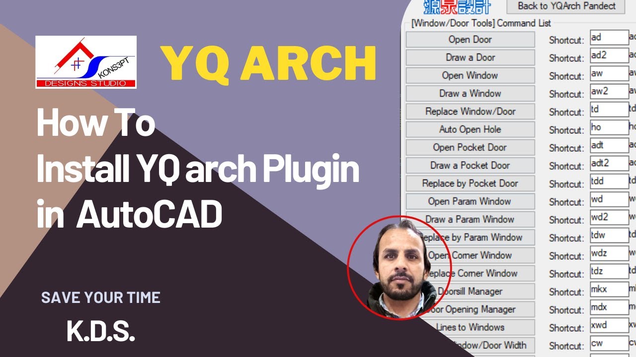 how to install yqarch plugin in autocad | YQarch Powerfull Plugin for ...