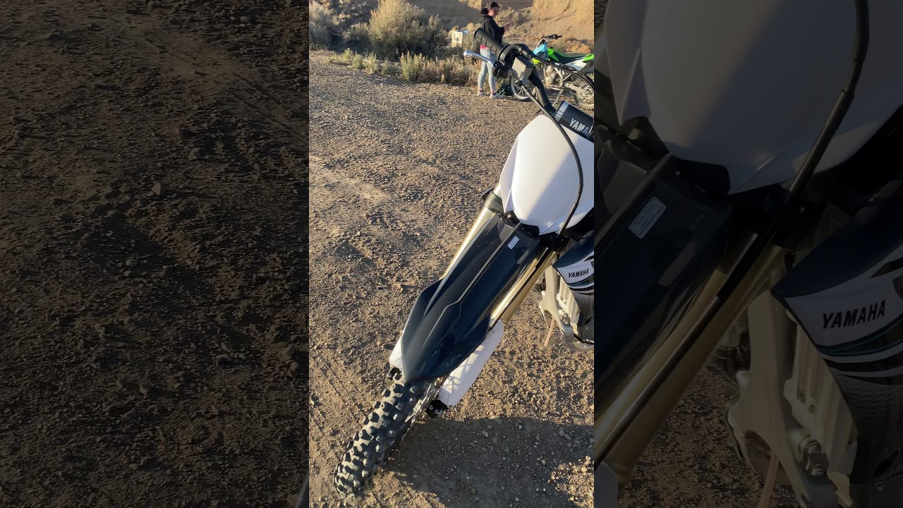 2020 Yz250f gray start up and walk around - YouTube