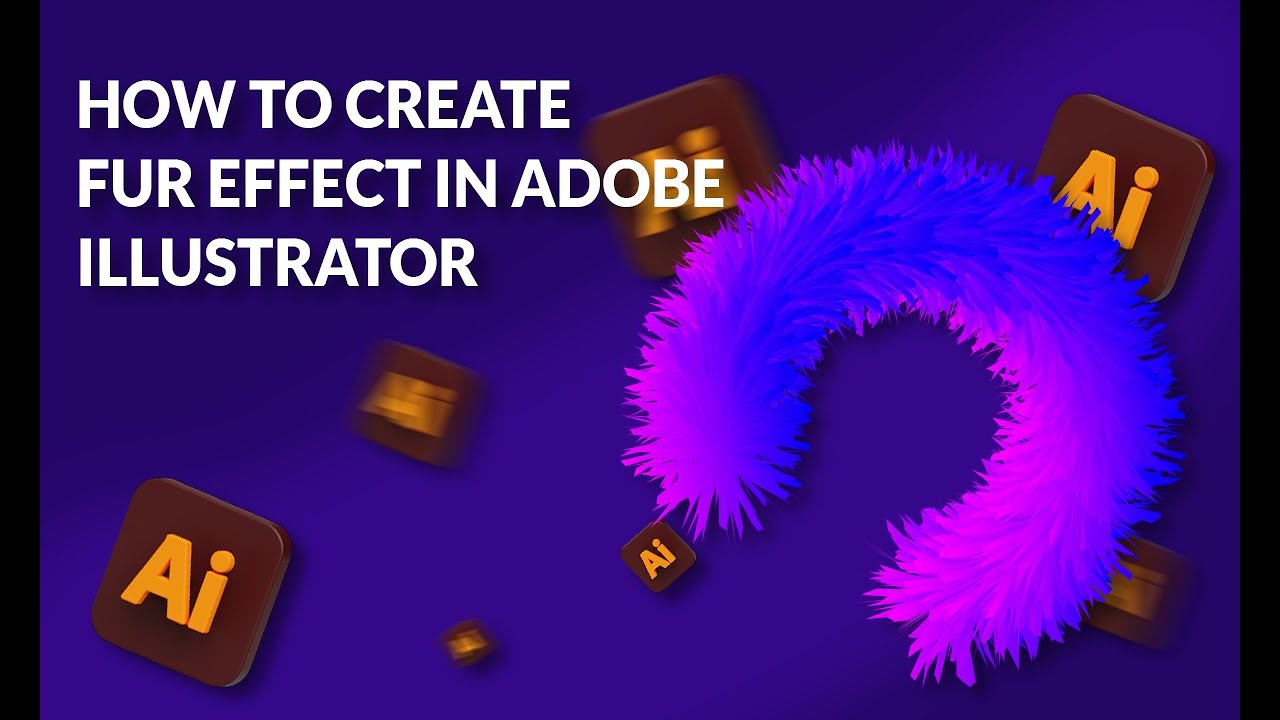 Master the Art of Creating Stunning Fur Effects in Adobe Illustrator ...