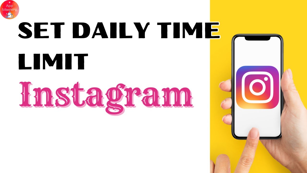 How To Set The Daily Time Limit of Using Instagram - YouTube