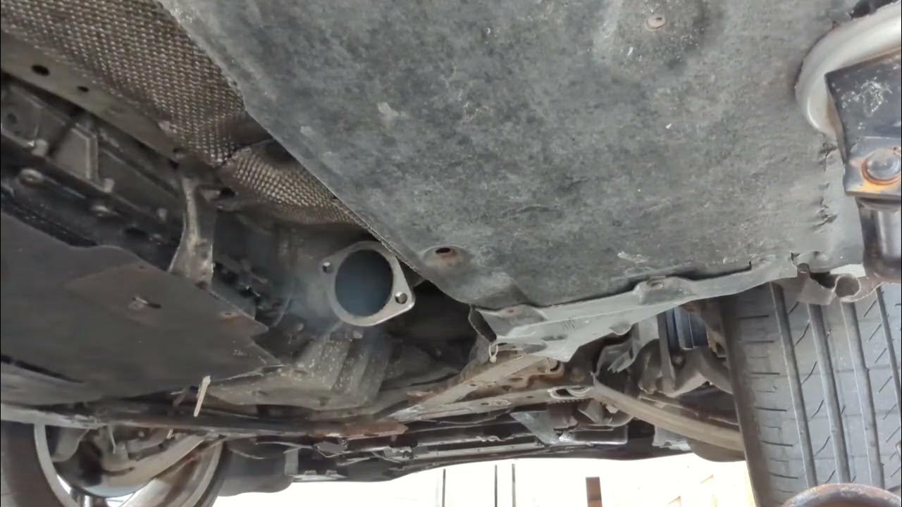 BMW e90 335d downpipe only exhaust sound - YouTube