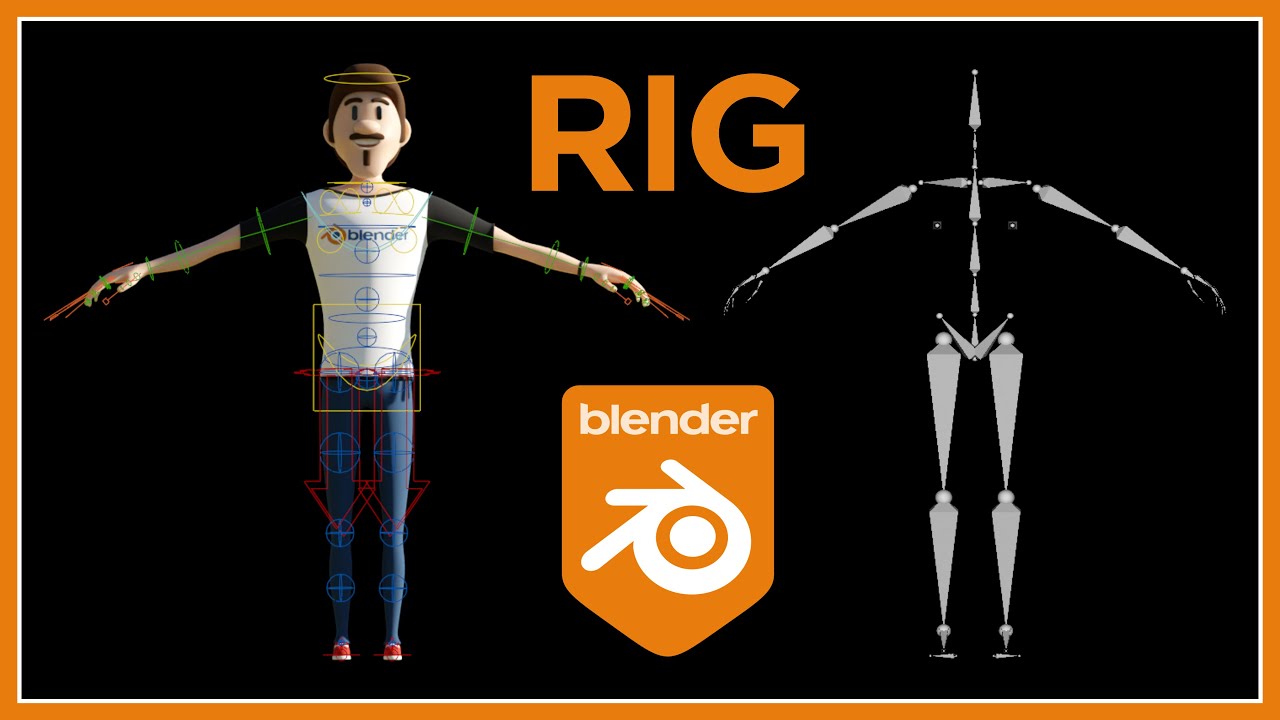 Como fazer RIG no Blender 3D [2022] - (LEIA A DESCRIÇÃO!!!) - YouTube