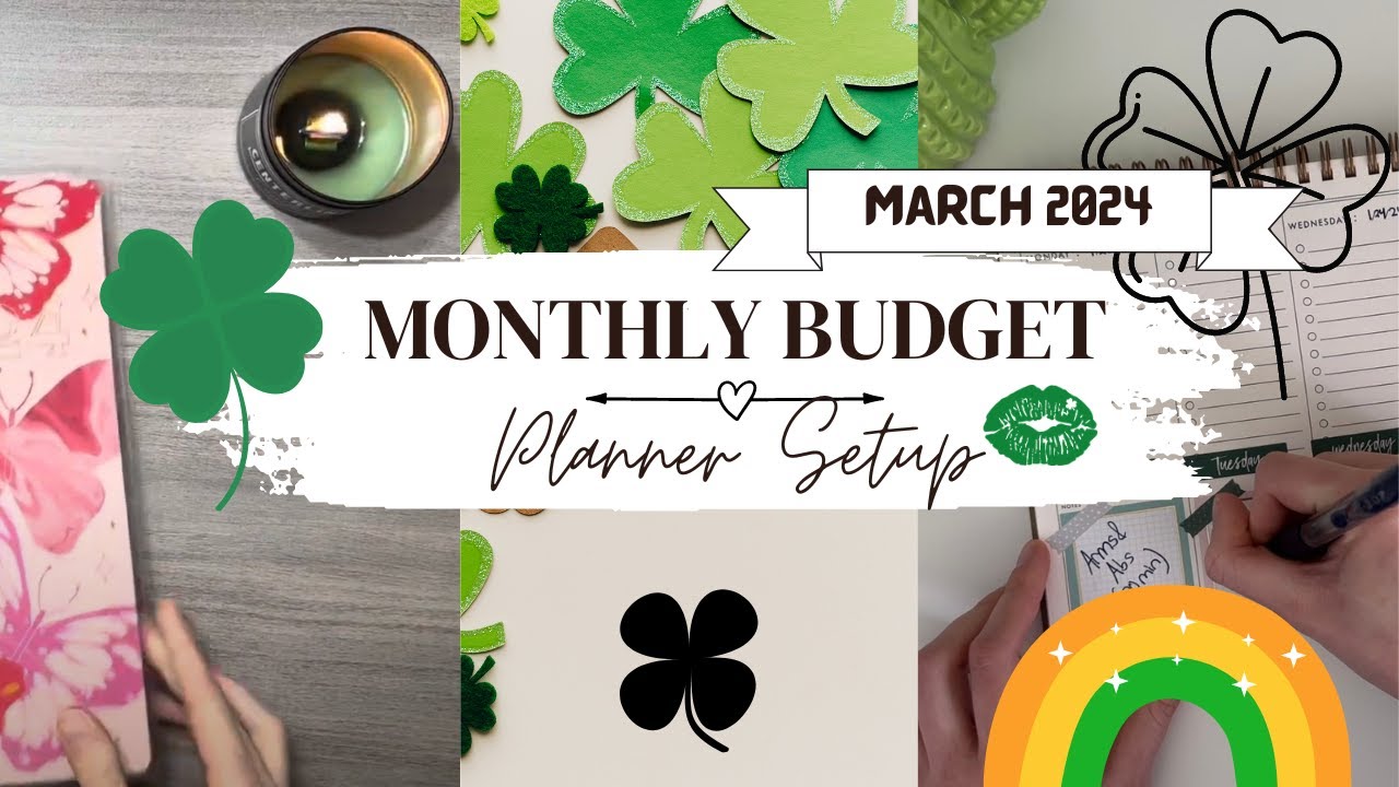 HAPPY PLANNER MARCH BUDGET | FULL MONTH | 2024 | 27 YEAR OLD MOM | ZERO ...