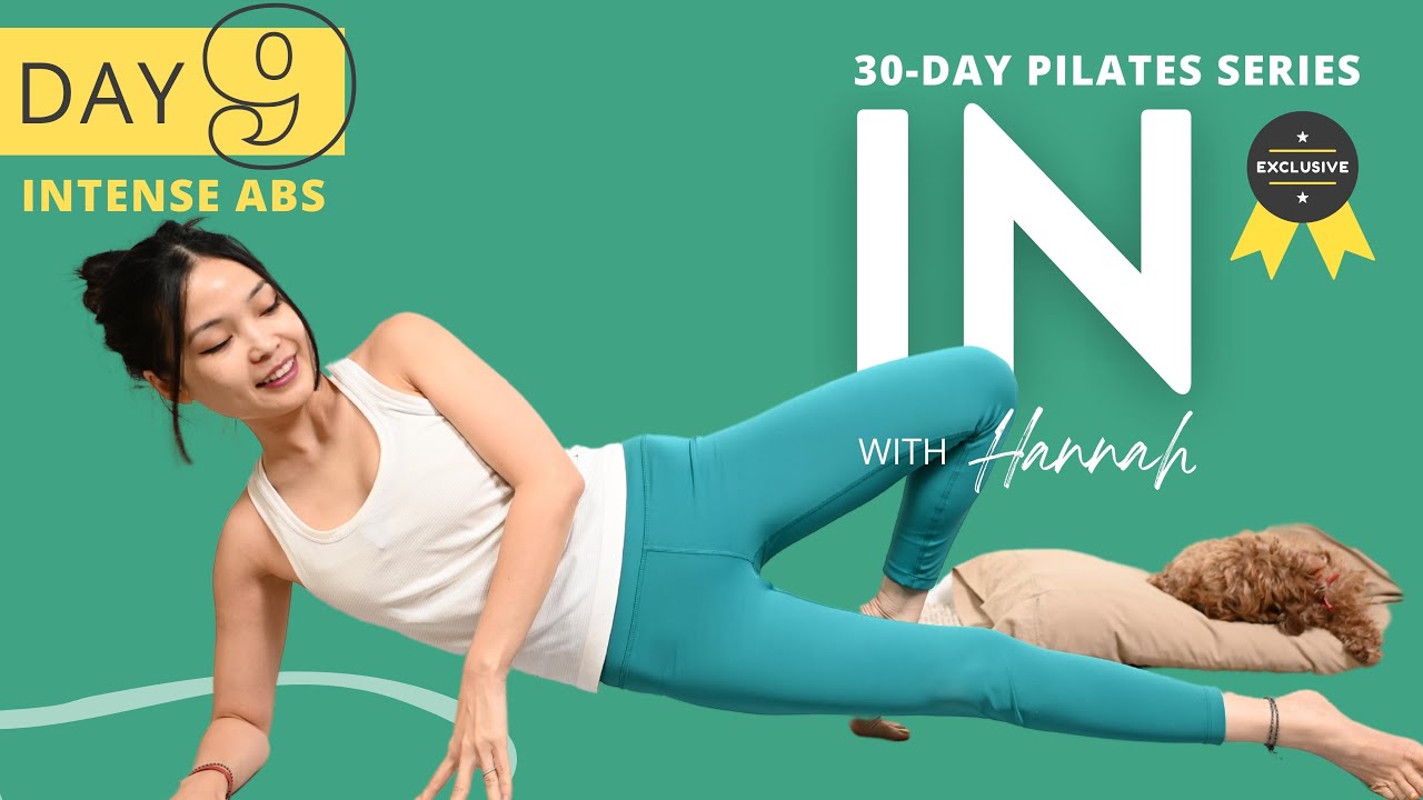 Exclusive IN | Day 9: 30 MIN INTENSE ABS WORKOUT PILATES | 30 Day ...