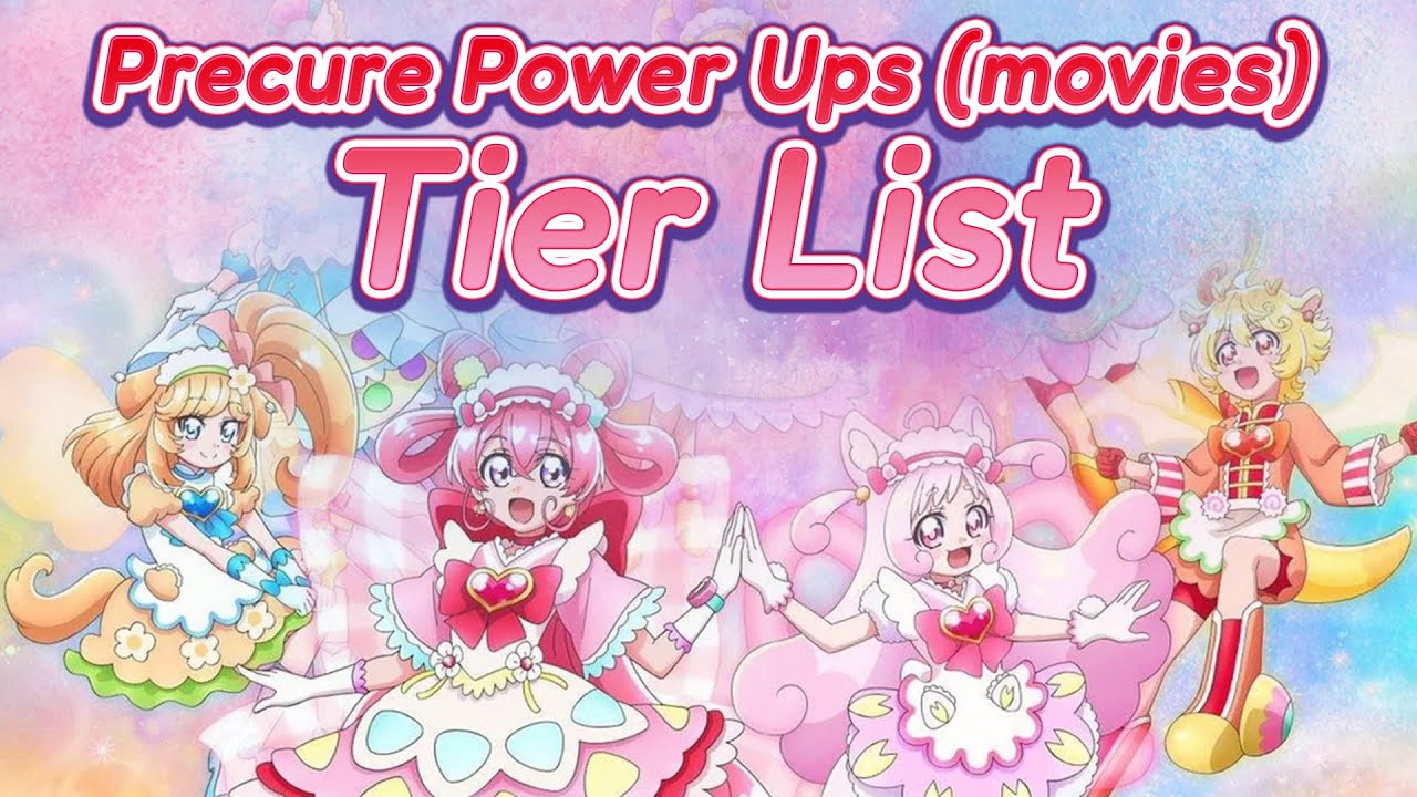 Precure Power Up Tier List - YouTube