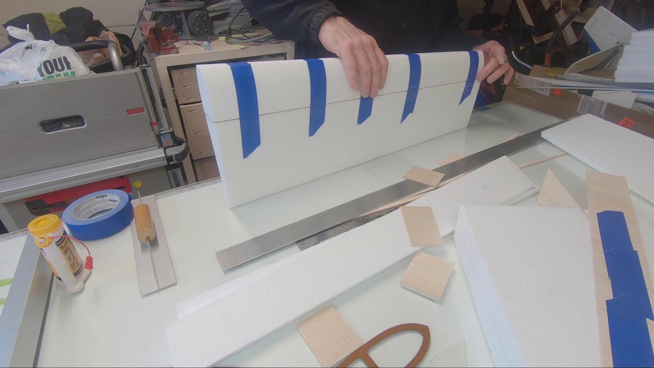 Carbon Fiber Spar Install USA 1 Wing pt2 - YouTube