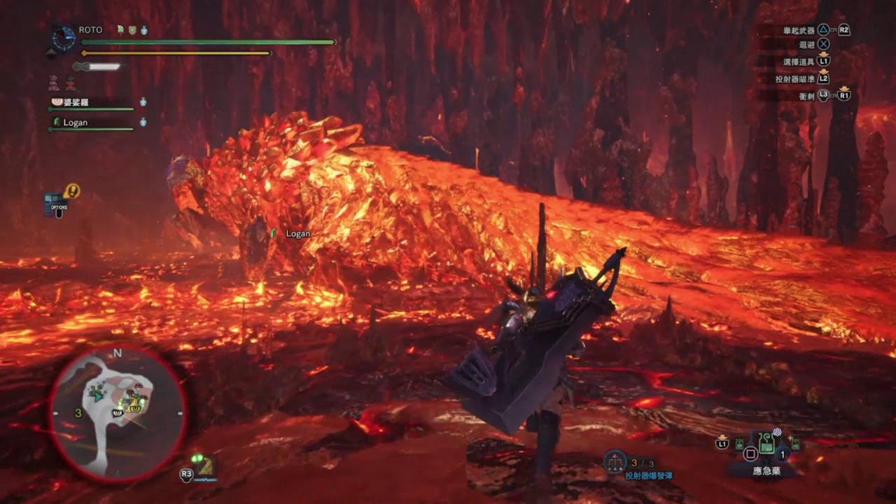 MHW 爛輝龍bug 衣服都脫了還可以穿回去? Monster hunter world bug - YouTube