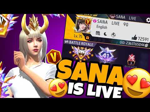 🔴 LIVE 🔥 TOP 1 GRANDMASTER PUSH 😱 | FREE FIRE | PLAYING WITH SUBSCRIBERS