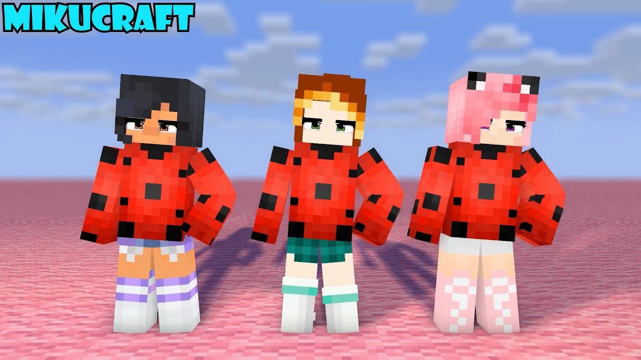 toca toca ladybug aphmau and fake neighbor - minecraft animation # ...