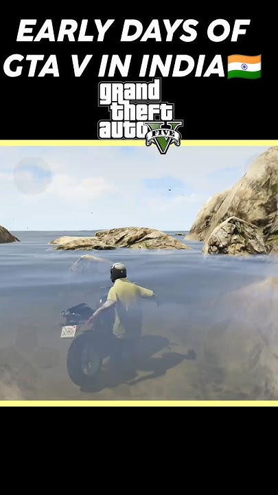 Early Days Of GTA 5 In India #gta #gta5 #gta6 #gtaIndia #gtashorts #shorts #viralshorts - YouTube