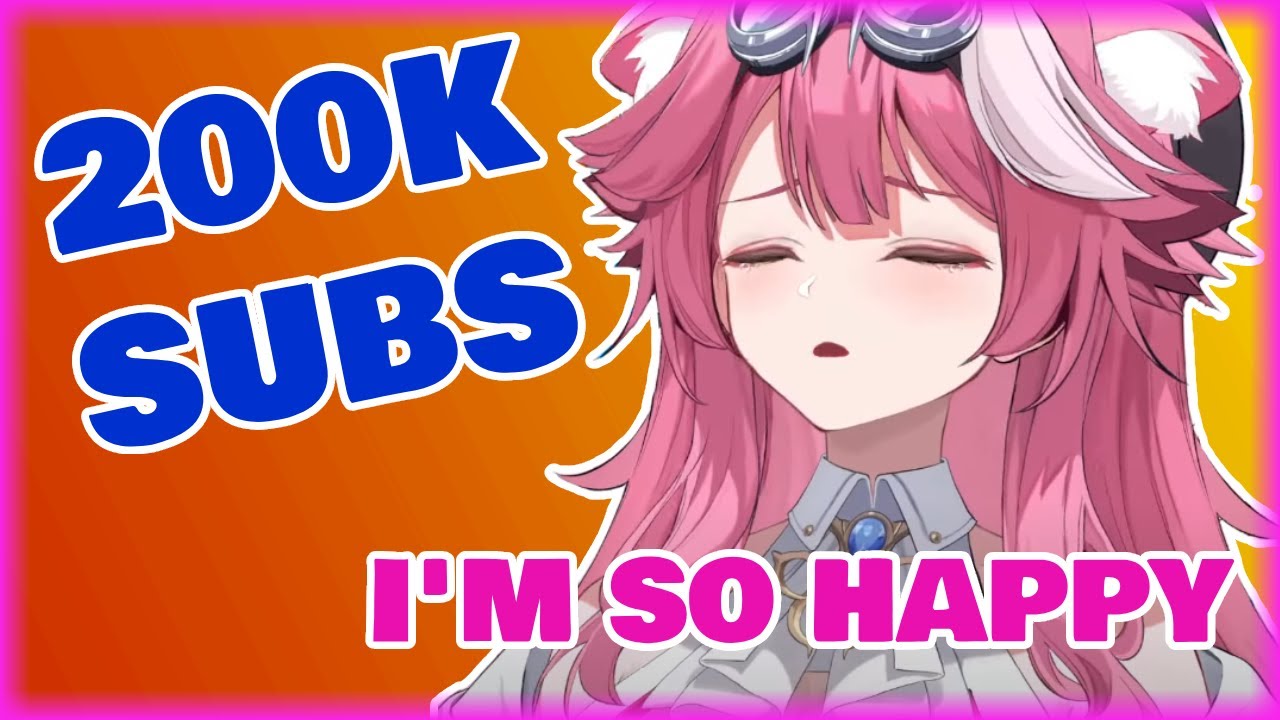 Raora Gets Emotional At 200k Subs - YouTube