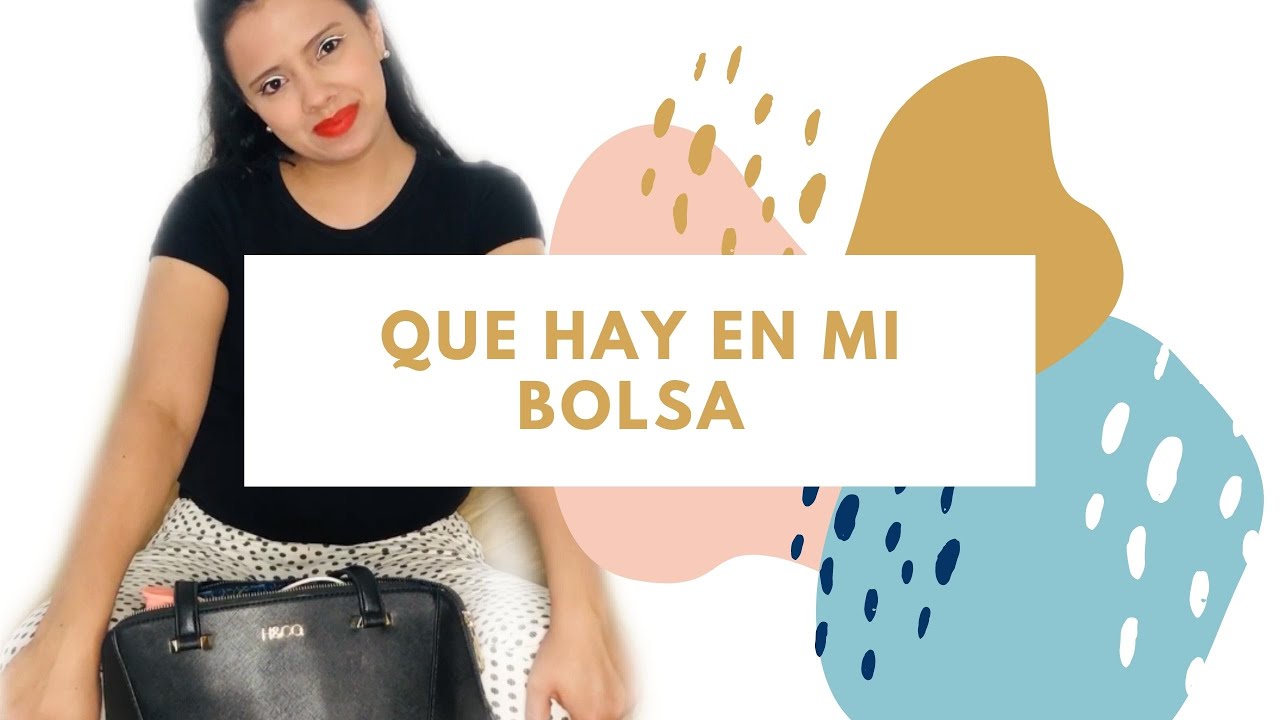 QUE HAY EN MI BOLSA @Soyfernandacedillo - YouTube