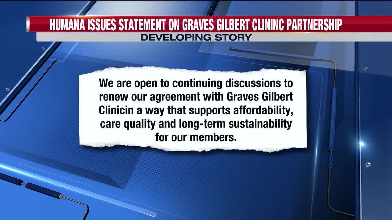 Graves Gilbert Clinic ending partnership with Humana Insurance Plans ...