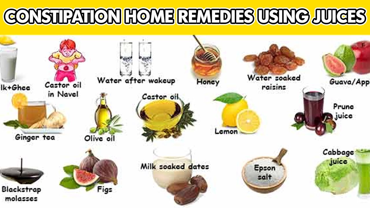How to cure constipation naturally fast || Constipation Home remedies ...