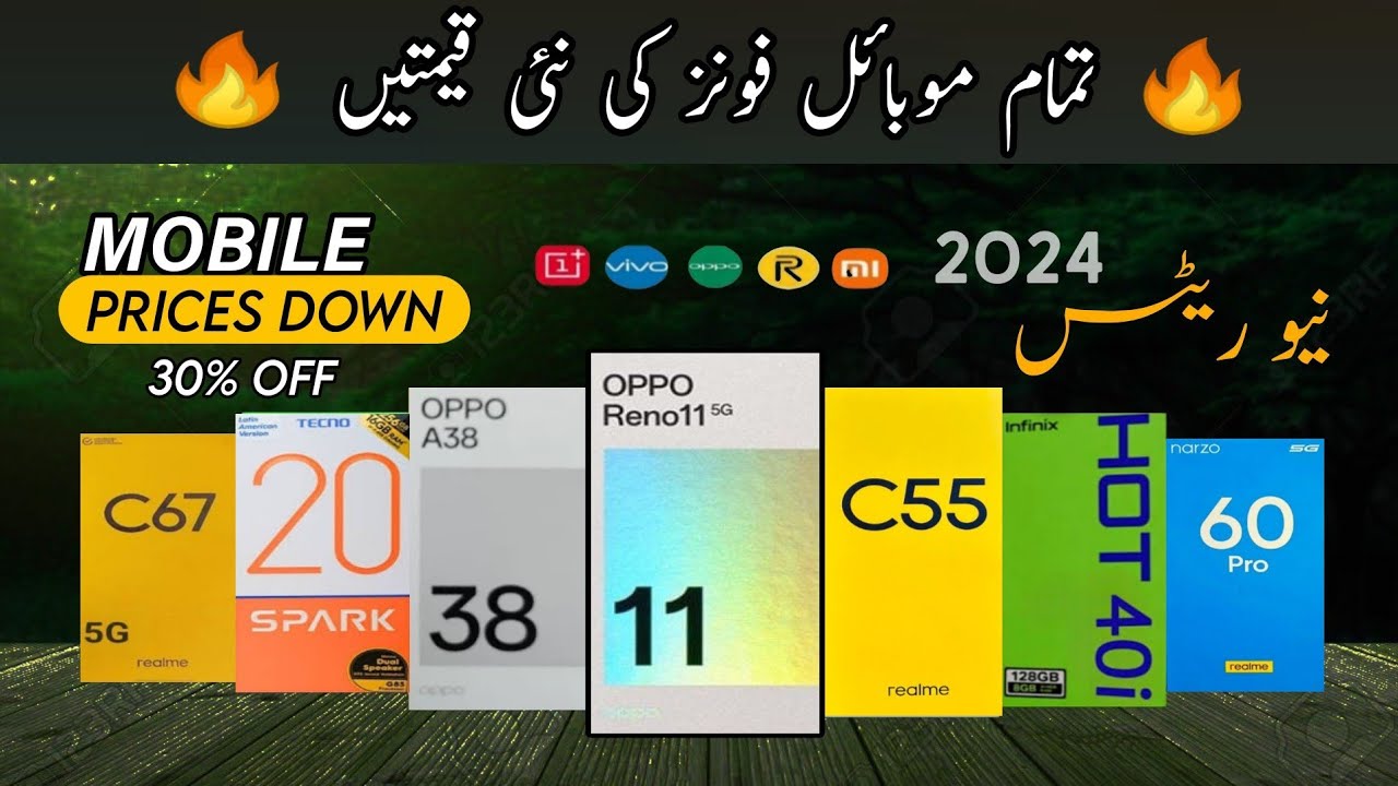 Prices Alert - Box Pack Mobile Phones Prices down in Pakistan ⚡ New ...