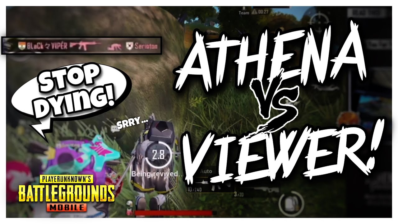 ATHENA vs VIEWERS - PUBG MOBILE - YouTube