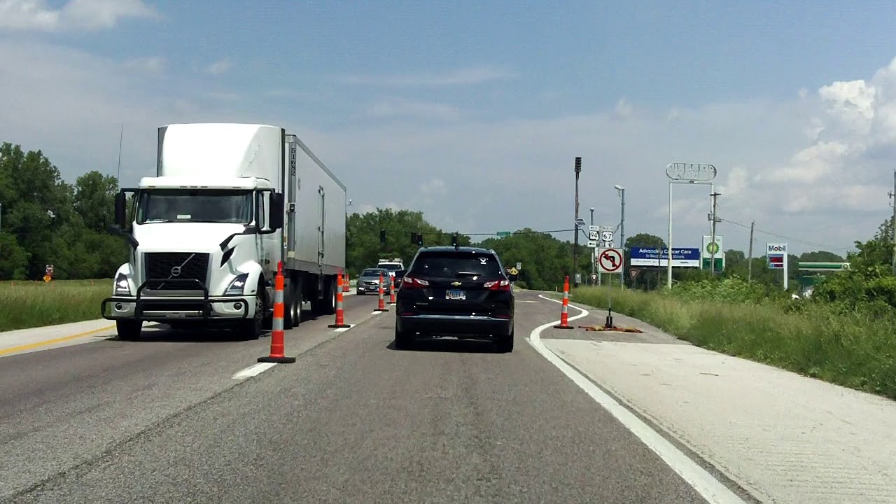 US 67 - Missouri (MO 367 to Clark Bridge) northbound - YouTube