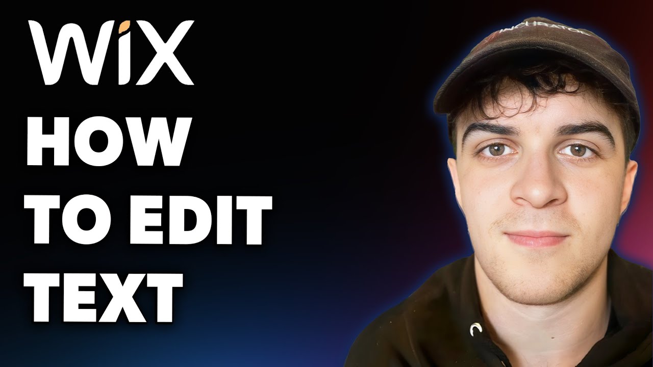 How to Edit Text on Wix Mobile (Full 2025 Guide) - YouTube
