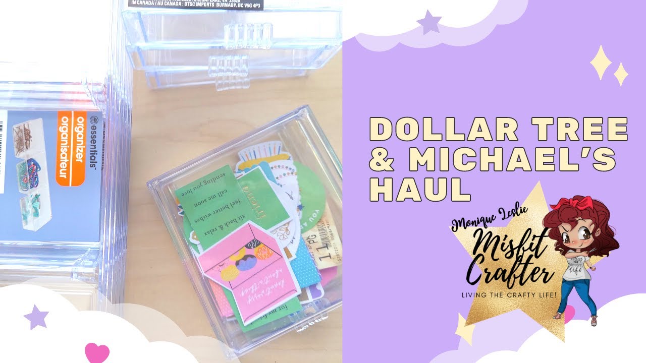 Dollar Tree and Michaels Haul May 2021 - YouTube