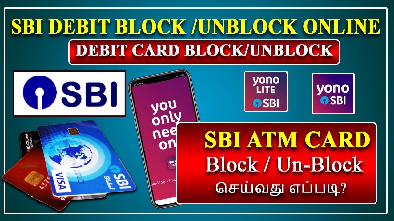 How to Block State bank of india ATM card online, SBI ATM ஆன்லைனில் ...