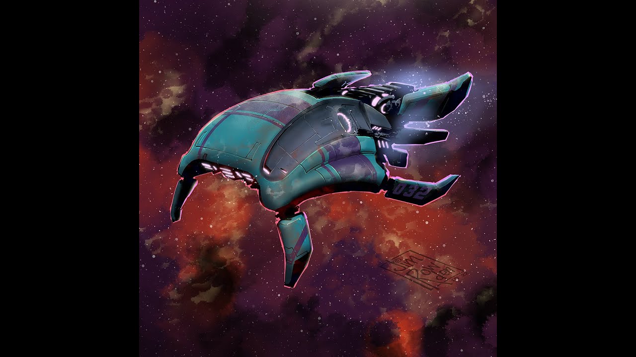 Full Color - (Space)Ship 032 of the 100 Ships Series - YouTube