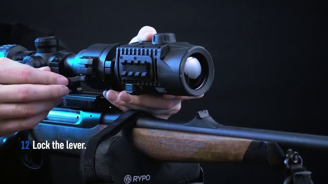 Pulsar Krypton XG50 Front Mounted Thermal Imaging Attachment. - YouTube