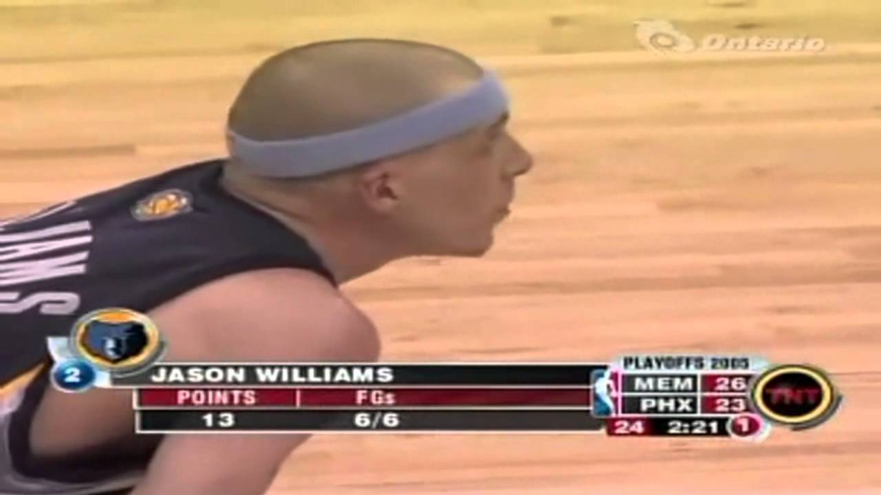 Jason Williams - (21pts-2asts) Highlights vs.Suns [04-27-05] Game 2 ...