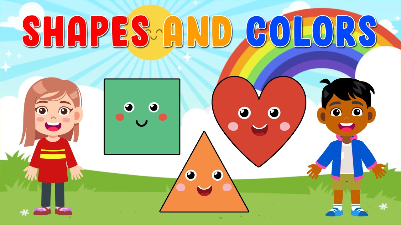 Let's Learn Shape and Colour - shapes and colours | Play Time | # ...