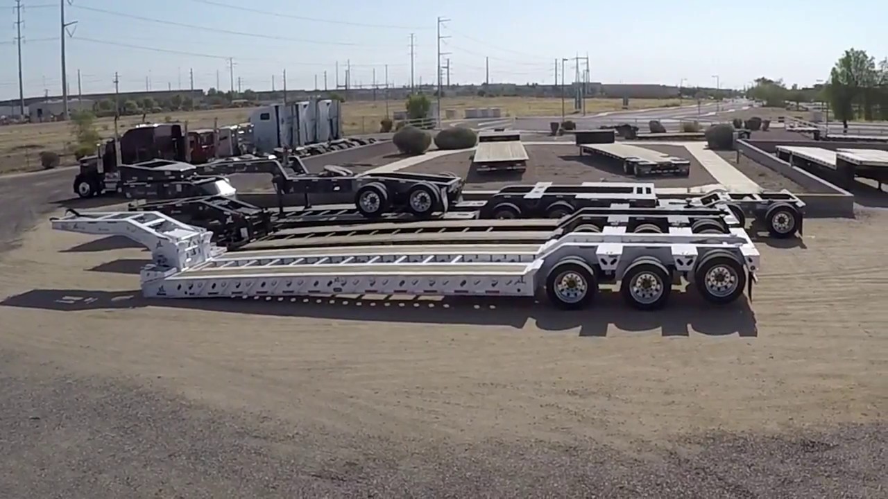 2018 XL Specialized XL110HDG 55 Ton Lowboy Trailer - YouTube
