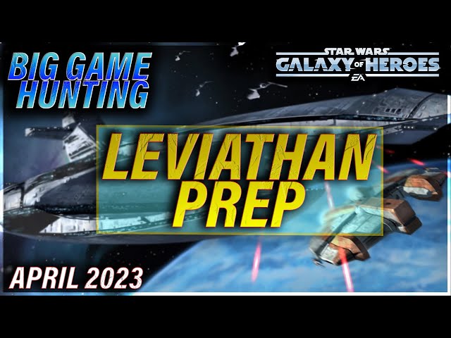 LEVIATHAN FARMING PREP (and other meta squads) - SWGOH.TV
