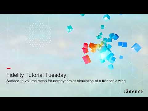 Fidelity CFD: Surface-to-Volume Meshing of a Transonic Wing