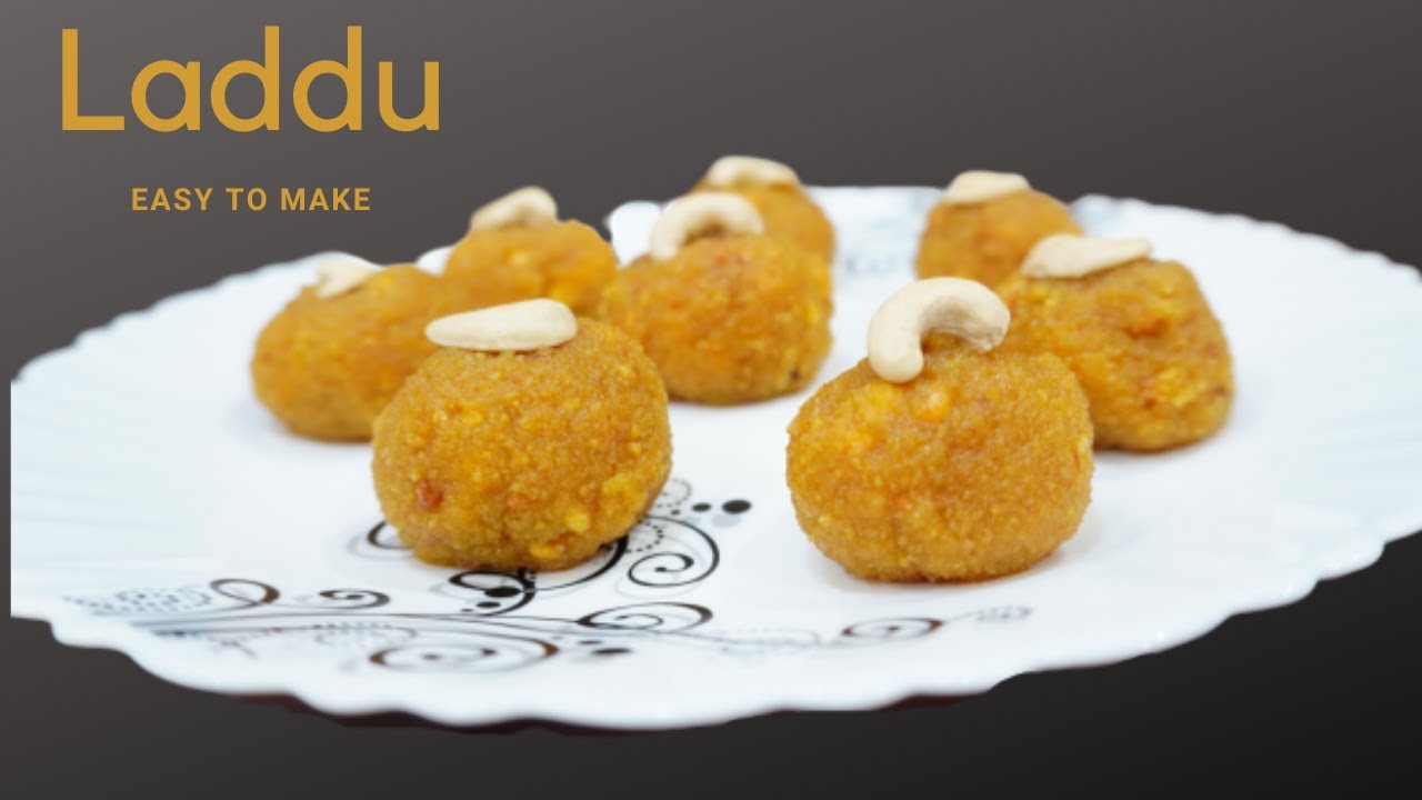ലഡ്ഡു ഈസിയായി വീട്ടിൽ തന്നെ ഉണ്ടാകാം / How to make laddu at home/laddu ...