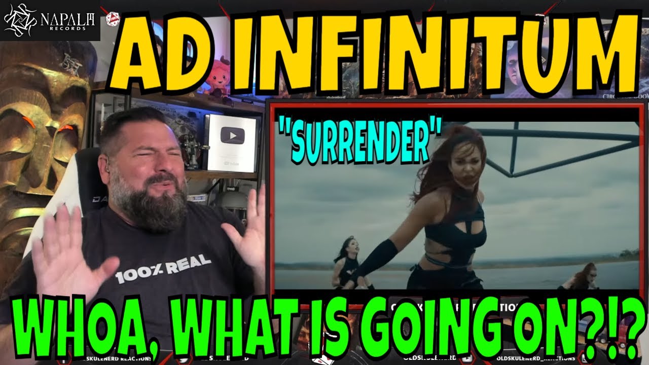 AD INFINITUM - Surrender (Official Video) OLDSKULENERD REACTION | - YouTube