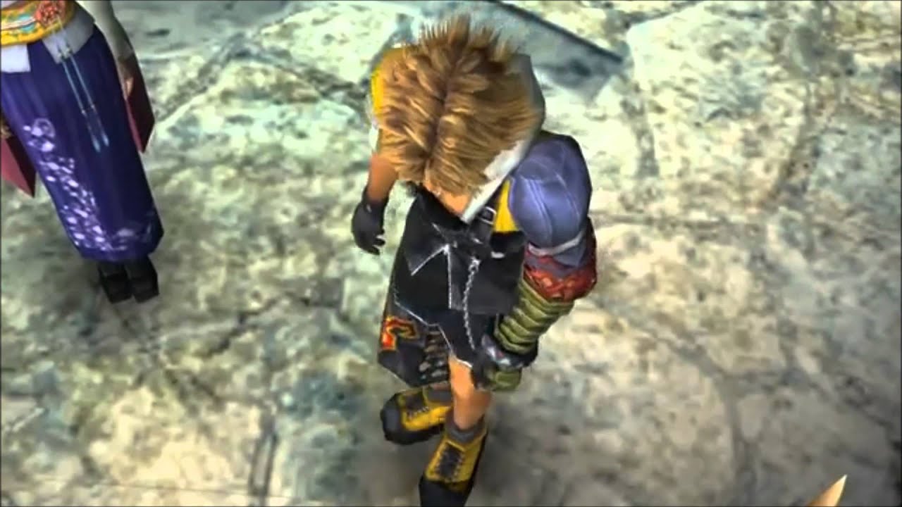 Final Fantasy X - Tidus Crying - YouTube