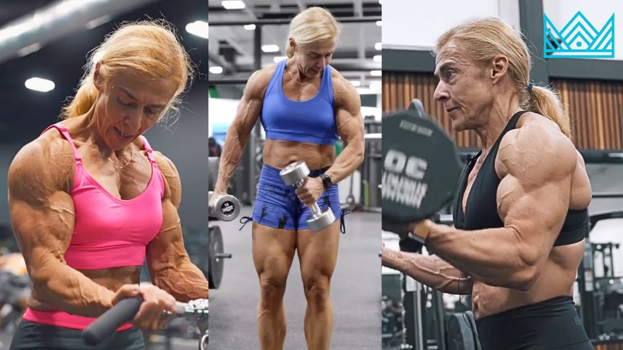 Melanie Horton 58-year-old: The Age-Defying Muscle Queen - YouTube