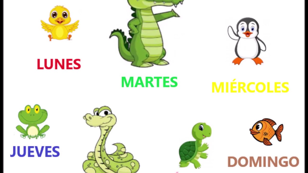 Canción infantil los días de la semana con Doña Semana. Perfecta para ...