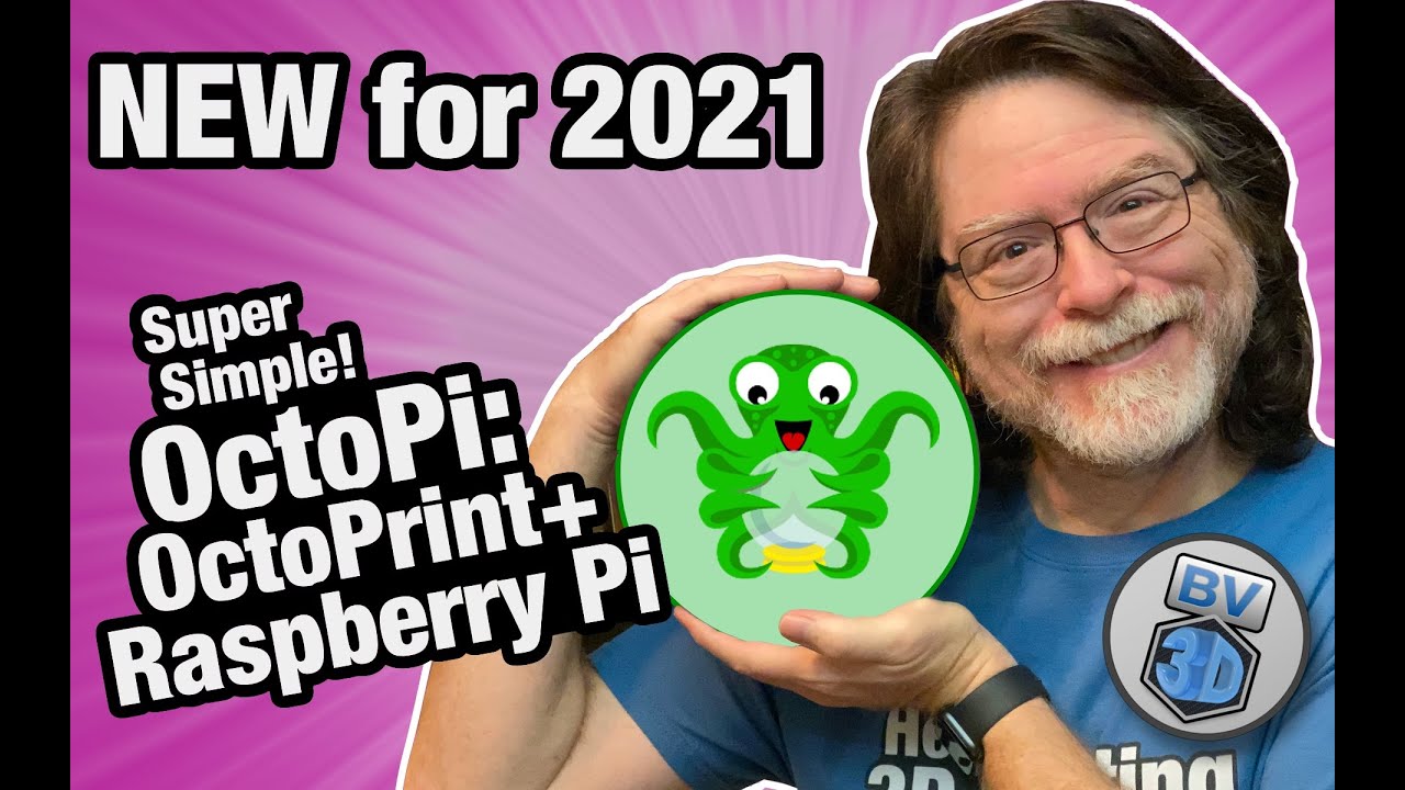 OctoPi 2021: OctoPrint + Raspberry Pi! Super Simple Setup (Mac & Win ...