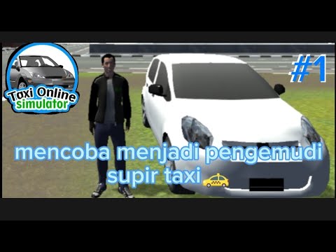 [altra dnx game] menjadi pengemudi supir taxi🚕 | taxi online simulator ...