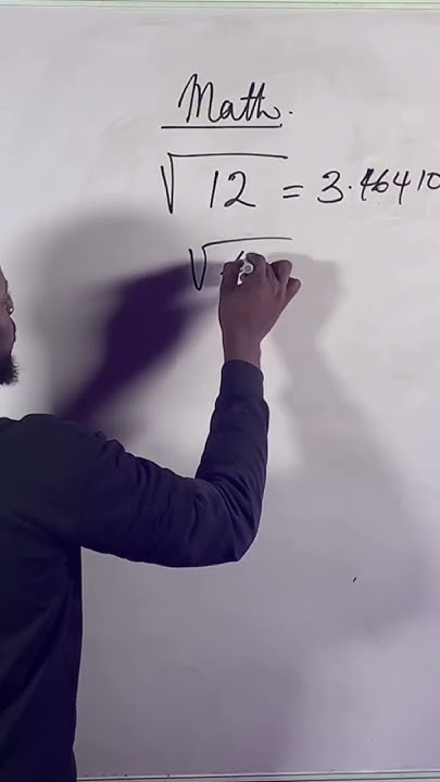 Square root of 12 #short - YouTube
