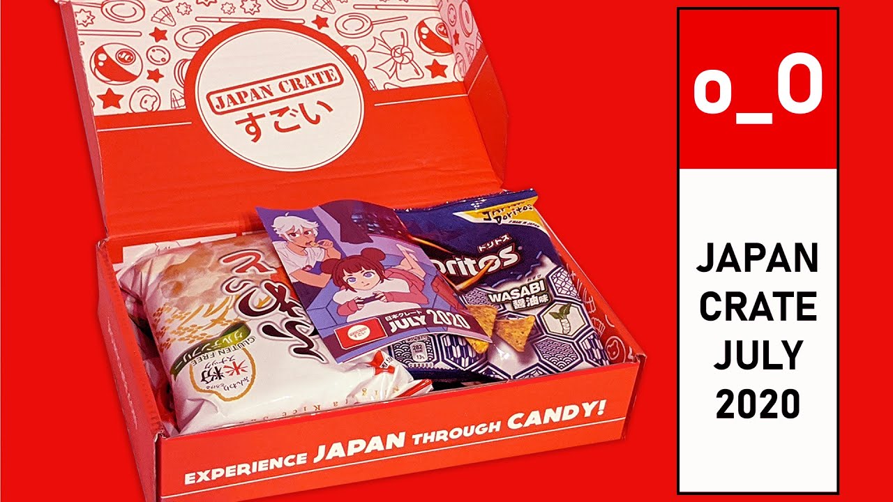 Unboxing the Japan Crate July 2020 Premium Snack Box - YouTube