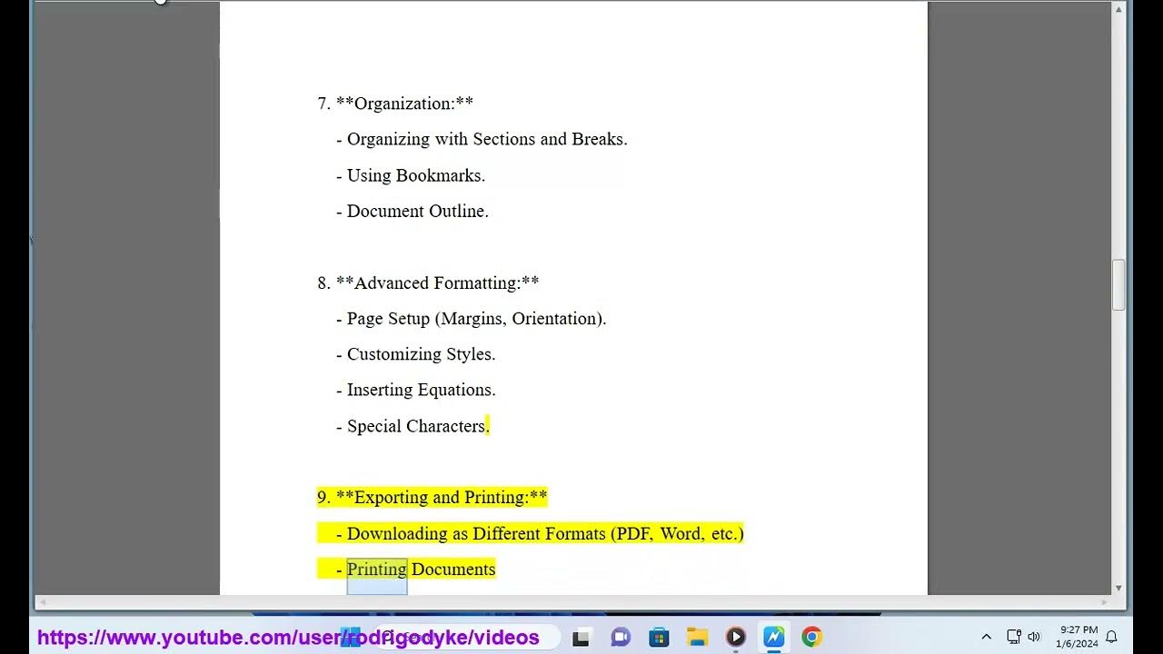 Google Docs 101: Everything You Need to Know About Google Docs. Google ...