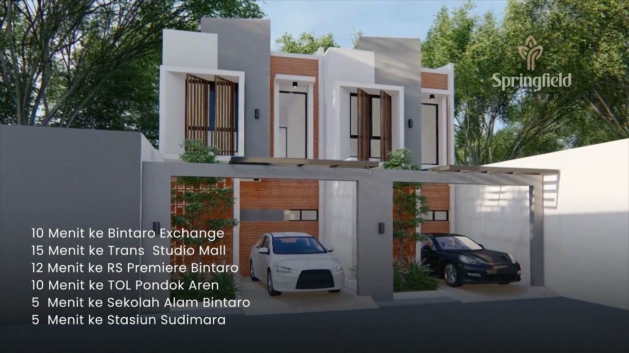 Springfield Bintaro - 3D and Progress Oktober 2021 - YouTube