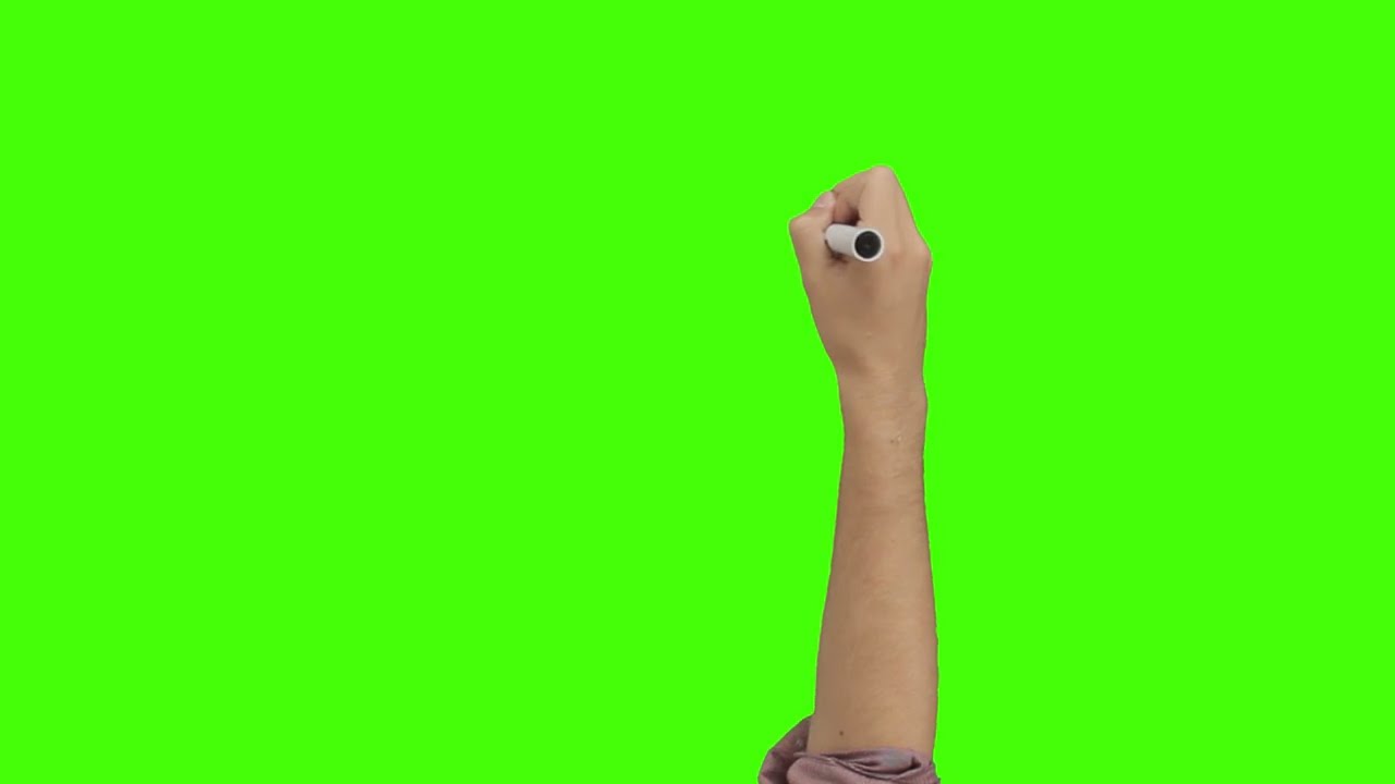 Best Whiteboard Hand You Will Find - Royalty Free GreenScreen ...
