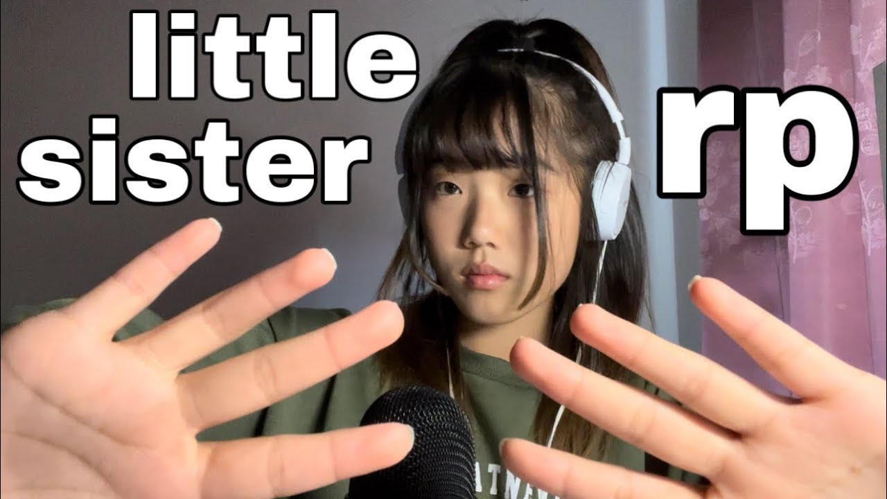 ASMR little sister gives you a checkup - YouTube