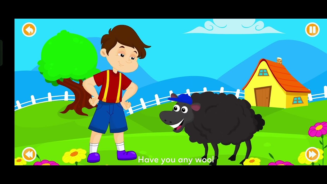 "Ba Ba Ba Ba Black Sheep" Nursery Rhymes for kids and Toddlers - YouTube